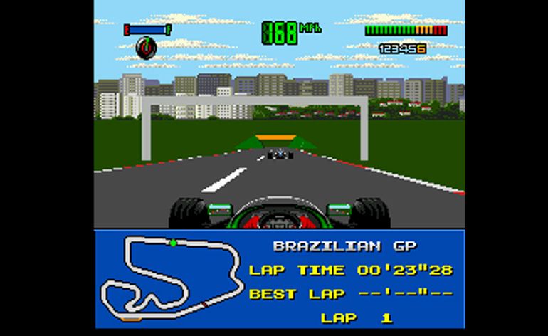 Play F1 World Championship Edition • Sega Genesis GamePhD