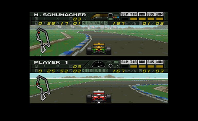 Play F1 Pole Position (Europe) • Super Nintendo GamePhD