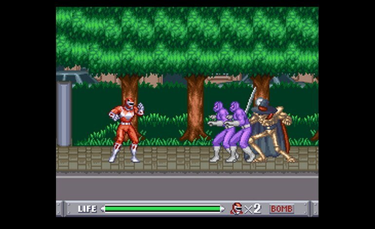Play Mighty Morphin Power Rangers (USA) • Super Nintendo GamePhD