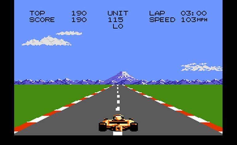 Play Pole Position II (USA) • Atari 7800 GamePhD