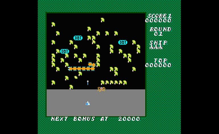 Play Millipede (USA) • NES GamePhD