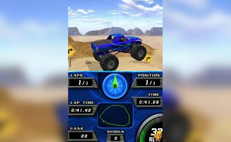 Monster Trucks Games Ds