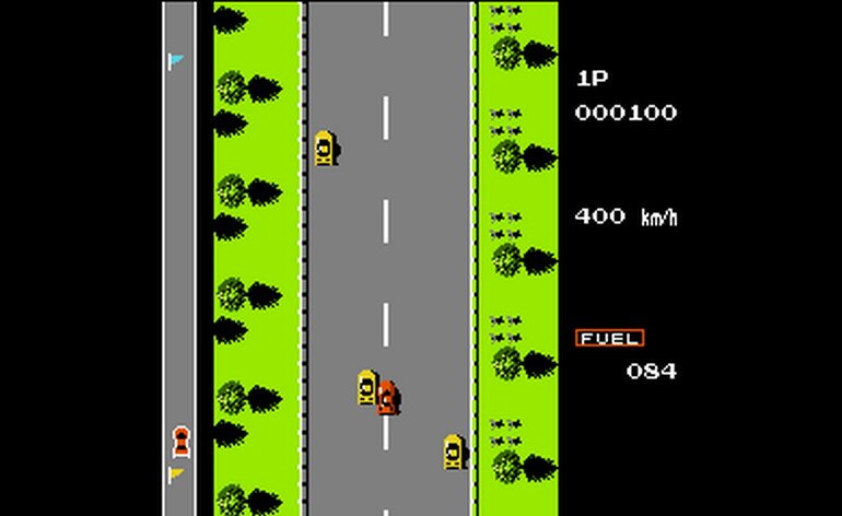 Play Road Fighter (Europe) • NES GamePhD