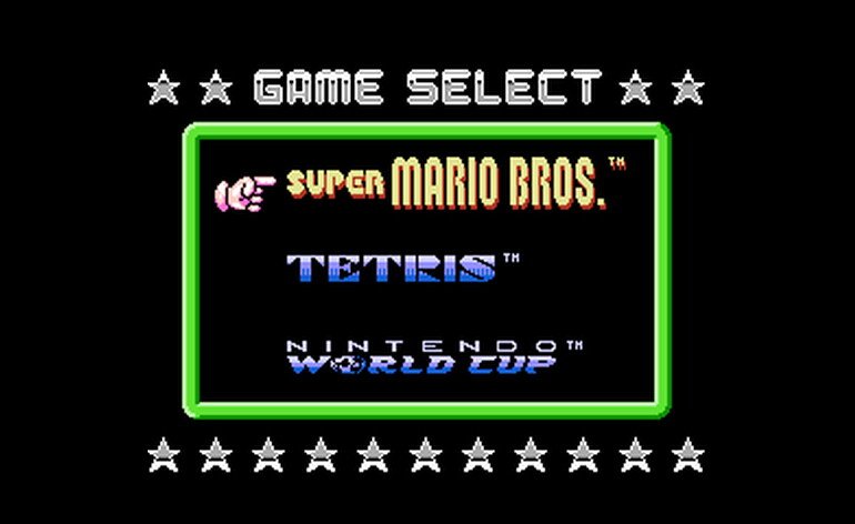 Play Super Mario Bros. + Tetris + Nintendo World Cup (Europe) • NES GamePhD