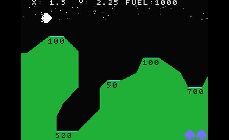 Play Moon Landing • MSX GamePhD